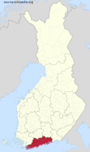 Uusimaan maakunnan kartta – Suomen kartat